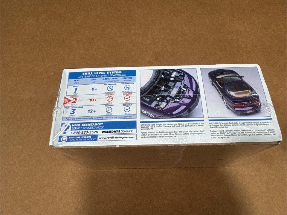 98 WS6 Pontiac Firebird Trans Am LS1 Ram Air Vintage USA Made Sealed ...