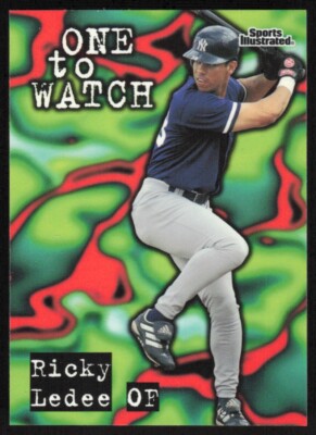 1998 Sports Illustrated One To Watch Ricky Ledee #166 New York Yankees ...