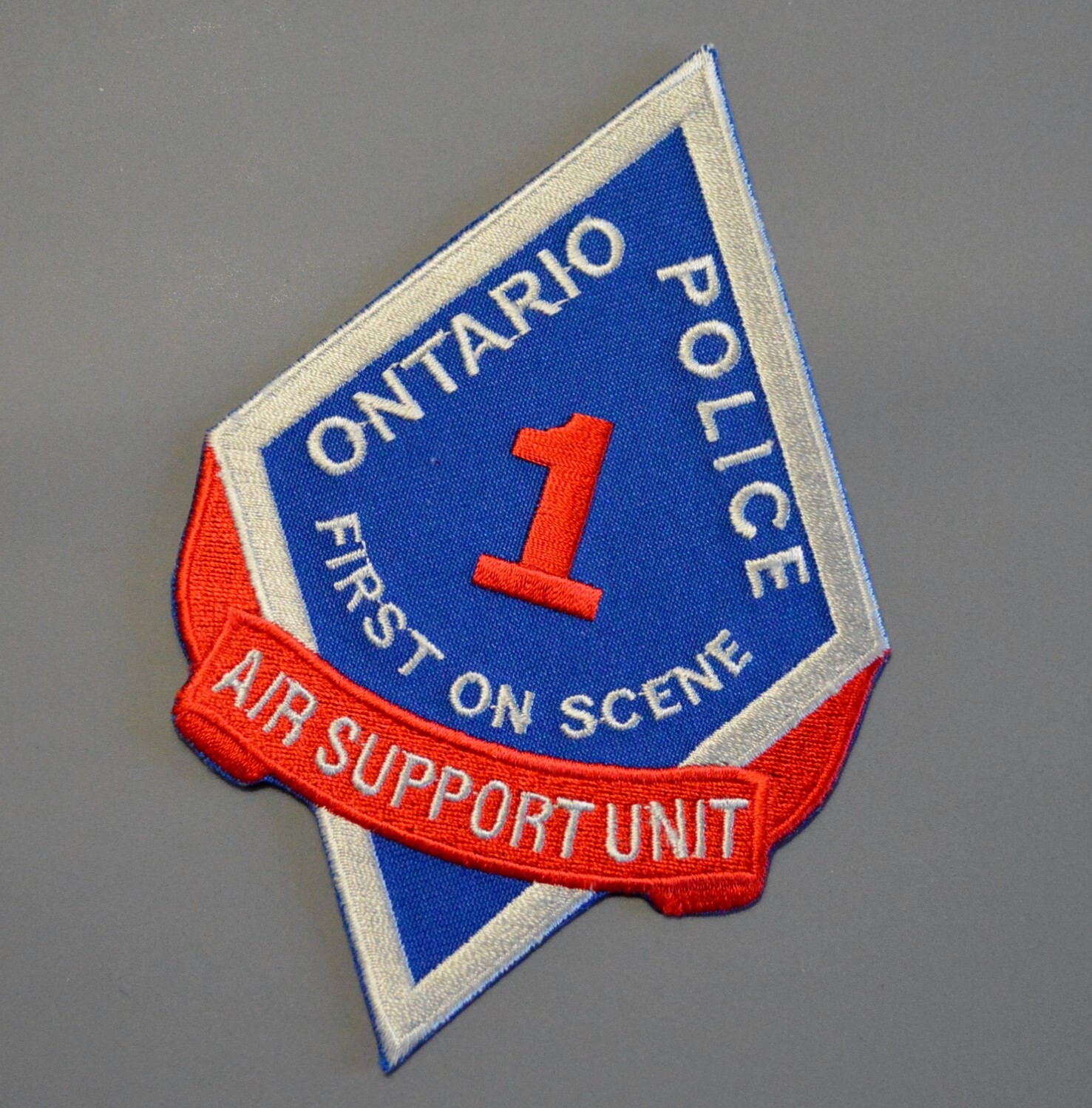 Ontario California Police Air Support Unit Patch +++ Mint SBD County CA ...