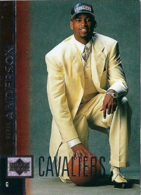 1997-98 Upper Deck Derek Anderson - Cleveland Cavaliers | eBay