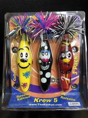 Kooky Klickers Krew 5 Collector Pen Set.~ Collectible & Fun To Hold ...