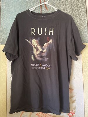 rush band t shirt | eBay