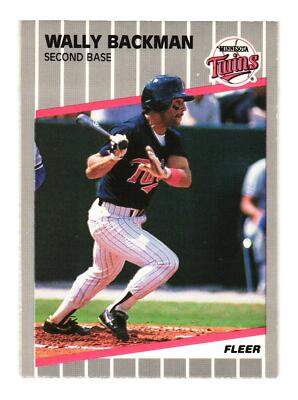 1989 Fleer Update #U-43 Wally Backman Minnesota Twins | eBay