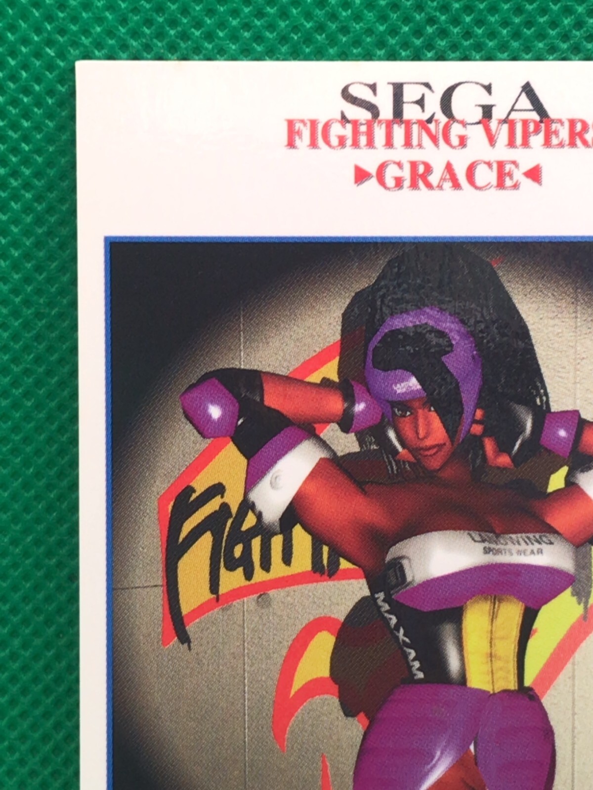 SEGA Fighting Vipers Grace card SEGA FREAKS No.77 Japanese very rare | eBay
