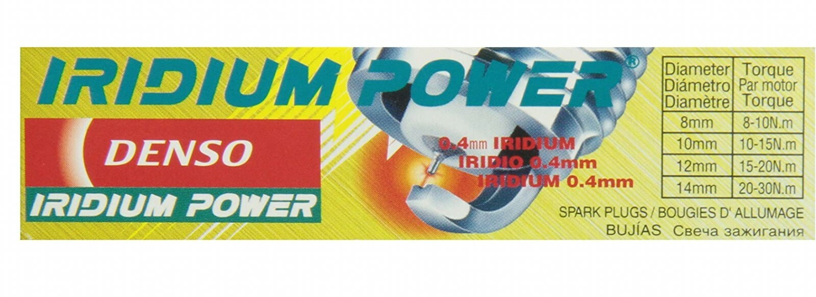 New Set of 8 Genuine DENSO Iridium Power Spark Plug IK20L / 5358 | eBay