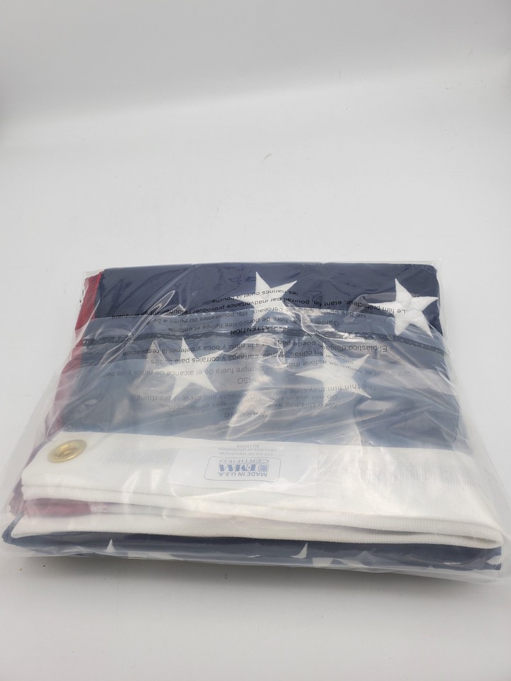 Grace Alley USA American Flag 3 X 5 Foot Made in USA Embroidered Stars ...