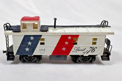 HO Scale AHM 5015H Spirit of '76 Bicentennial Caboose Freight Train Car ...