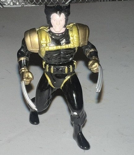 Wolverine Heavy Metal Marvel Poseable Die-Cast Toy Biz 3” Figure | eBay