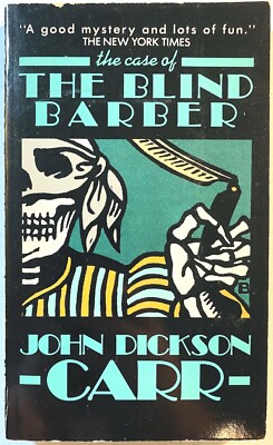 CARR: The Case of the Blind Barber (Gideon Fell #4) (Collier Books, 1984) 9780020183006| eBay