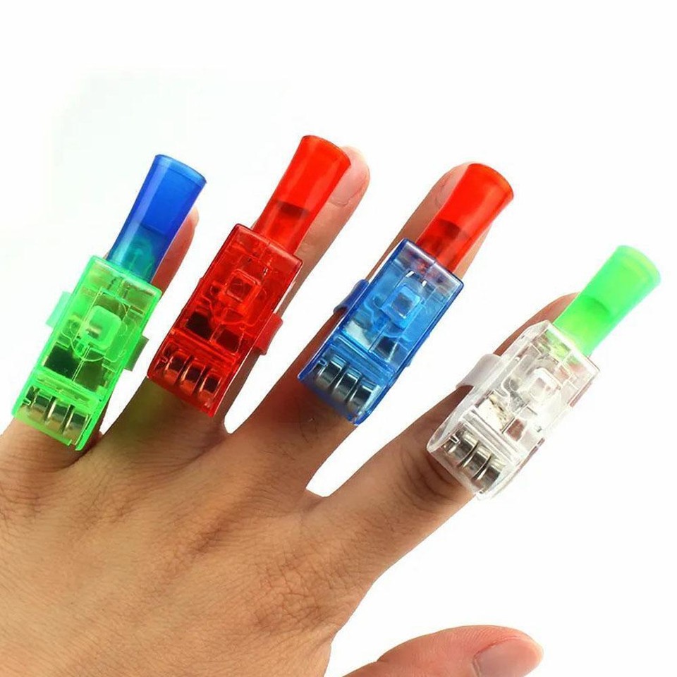 Fluorescent Finger Lamp Led Luminous Children's Toys Flashing Concert ...