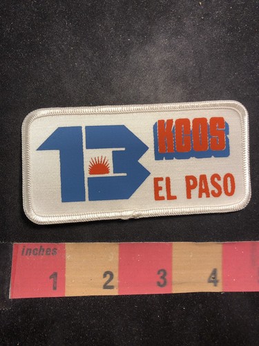 Vtg Broadcast TV CHANNEL 13 KCOS EL PASO TEXAS TELEVISION Advertising ...
