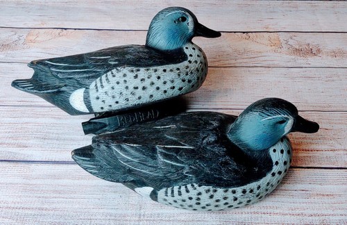 Vintage Blue Wing Teal Duck Decoys Hunting Redhead Brand | eBay