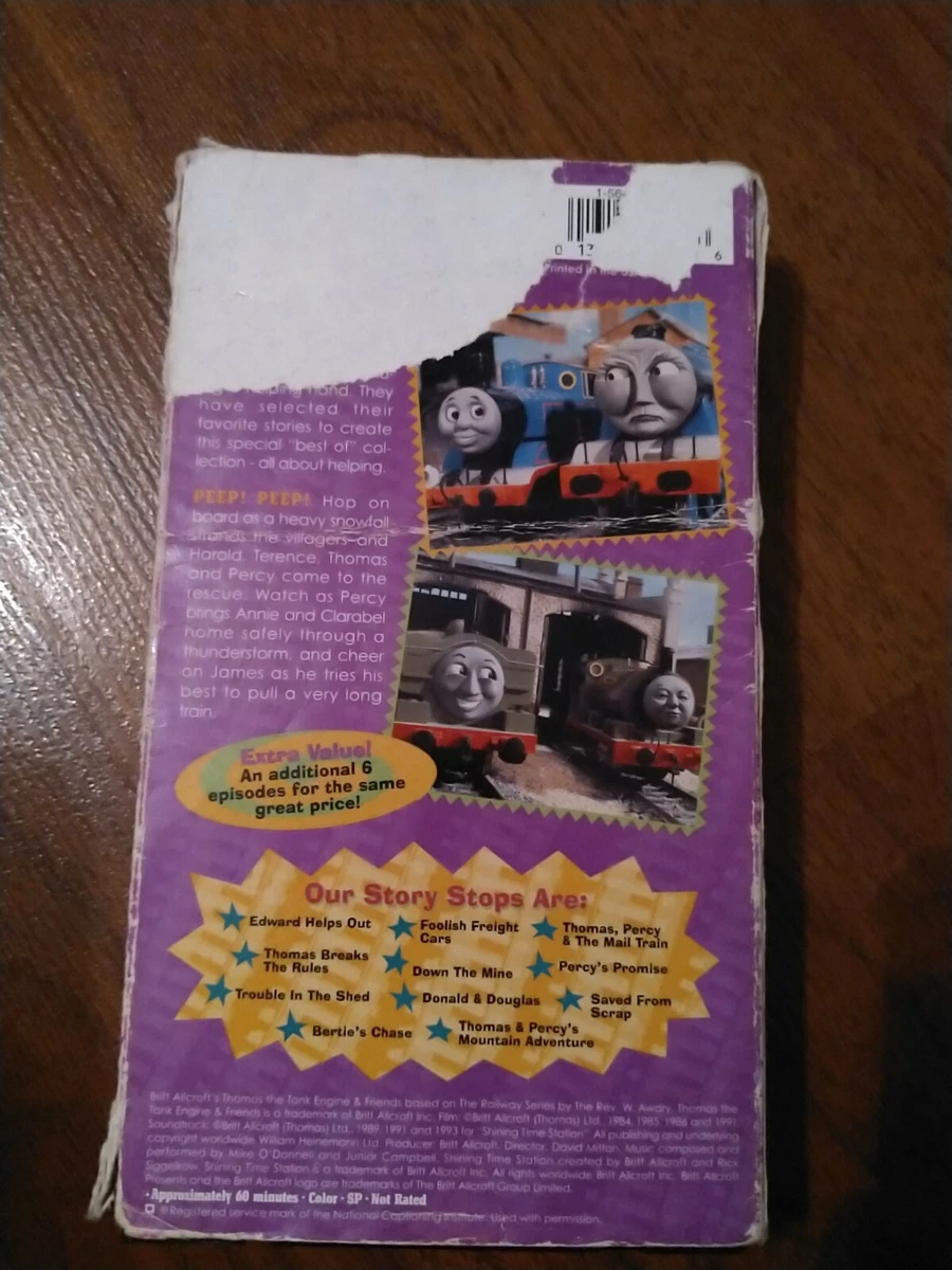 Thomas And His Friends Help Out Vhs Ebay