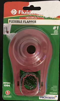 Fluidmaster 504 Sure Fit Universal Chlorine Resistant Toiler Flapper 3 ...