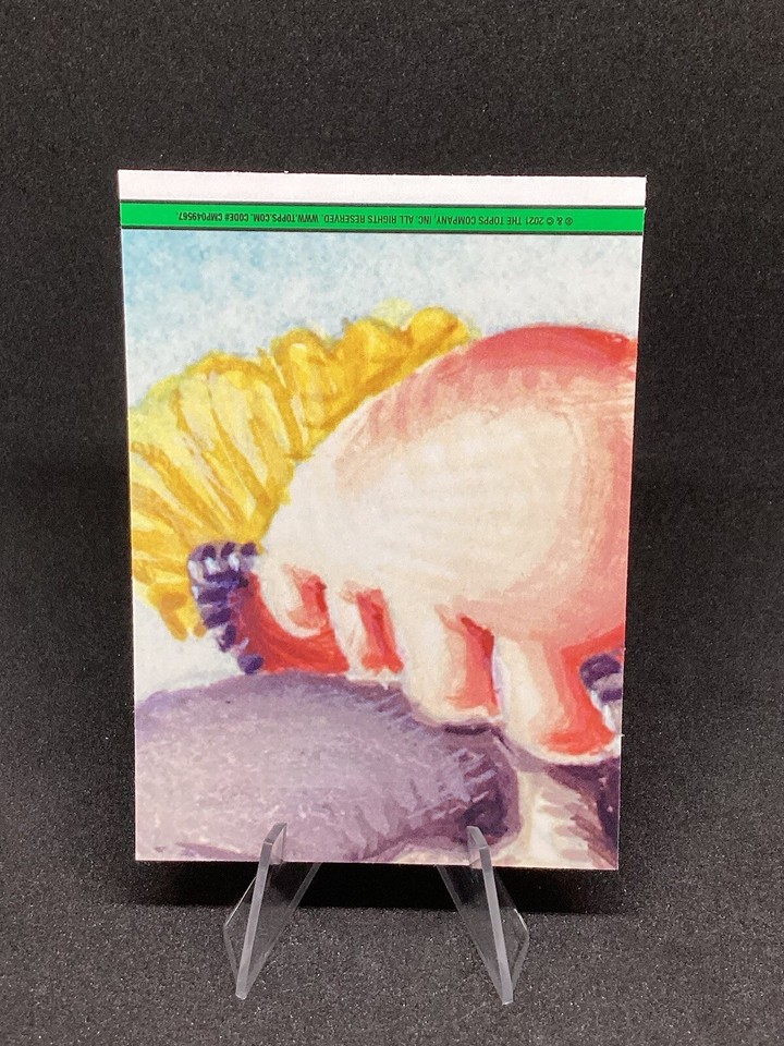 2021 Garbage Pail Kids Chrome Series 4 Base C-Name Variation #143c ...