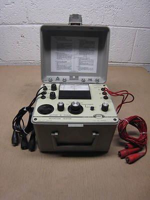 Biddle 560400 Motor & Phase Rotation Tester 600V- 25/60/400Hz FREE ...
