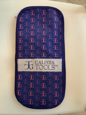 CALISTA TOOLS Insulated Heat Resistant Zippered Travel Logo Pouch: Blue ...