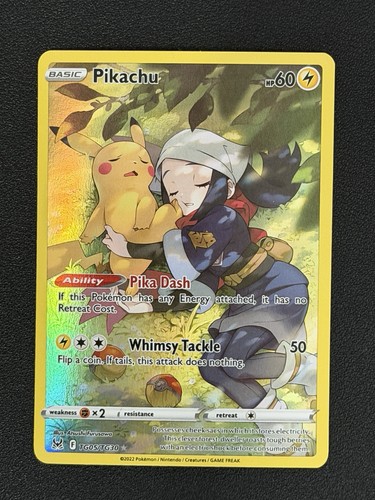 Pikachu TG05/TG30 Trainer Gallery Ultra Rare Lost Origin SWSH11 Pokémon ...