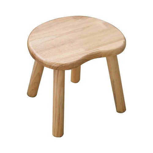 Wooden Stool, Small Step Stool for Kids, 10 inch Small Short Solid Wood ...