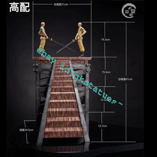 BuLiuBai Studio One Piece ACE Execution platform Resin Statue Pre-order ...