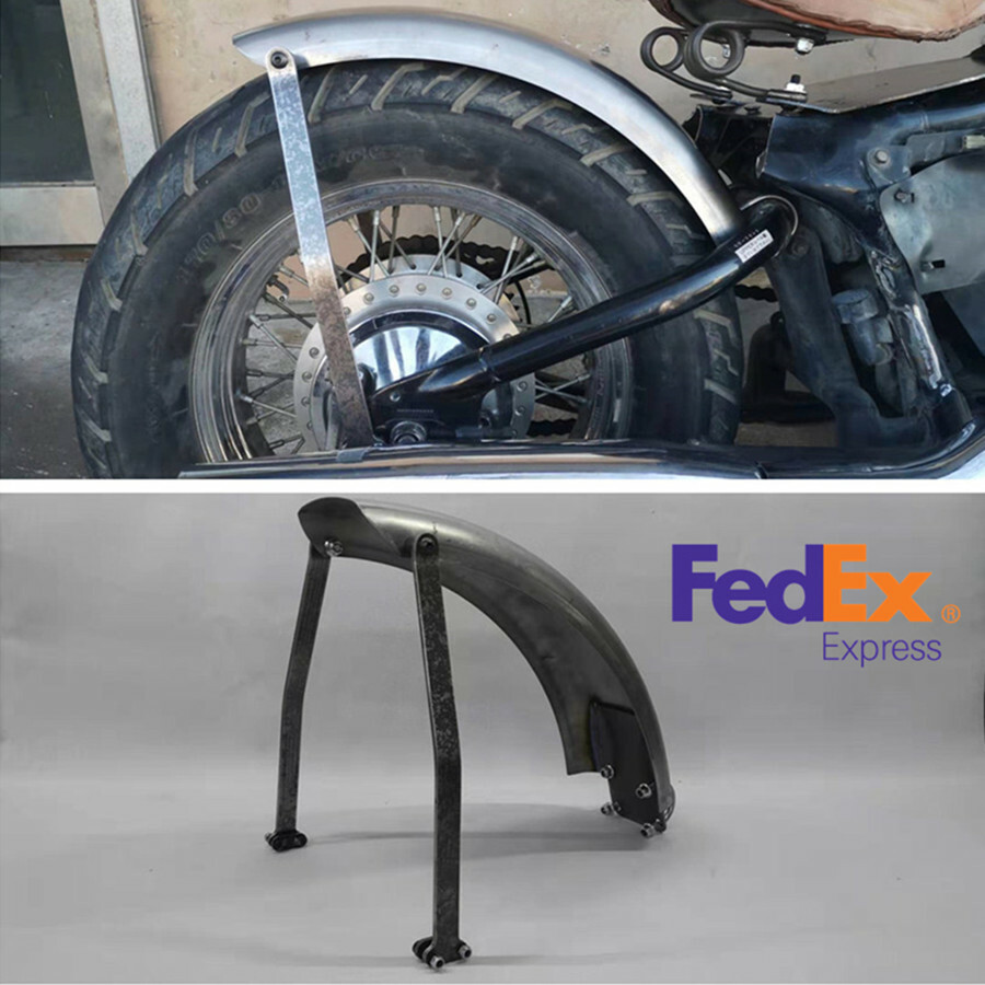 Custom Honda Shadow Fenders GARAGE T＆F : Flat Fender Kit [ST400FD01]