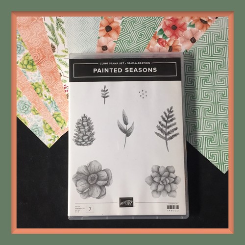 Stampin Up! PAINTED SEASONS Stamp Set and DSP Sampler - see ideas! | eBay