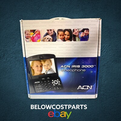 ACN Iris 3000 7" Screen Videophone For Landline Ethernet Conference ...