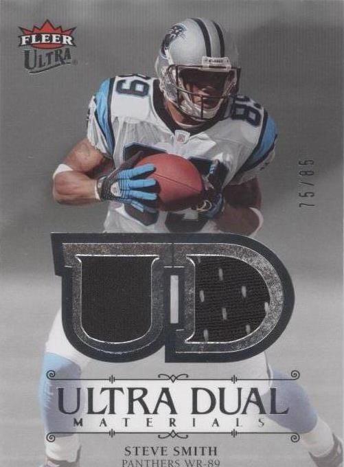 2007 Fleer Ultra - Dual Materials Steve Smith #UDM-SS Silver /85 (MEM ...