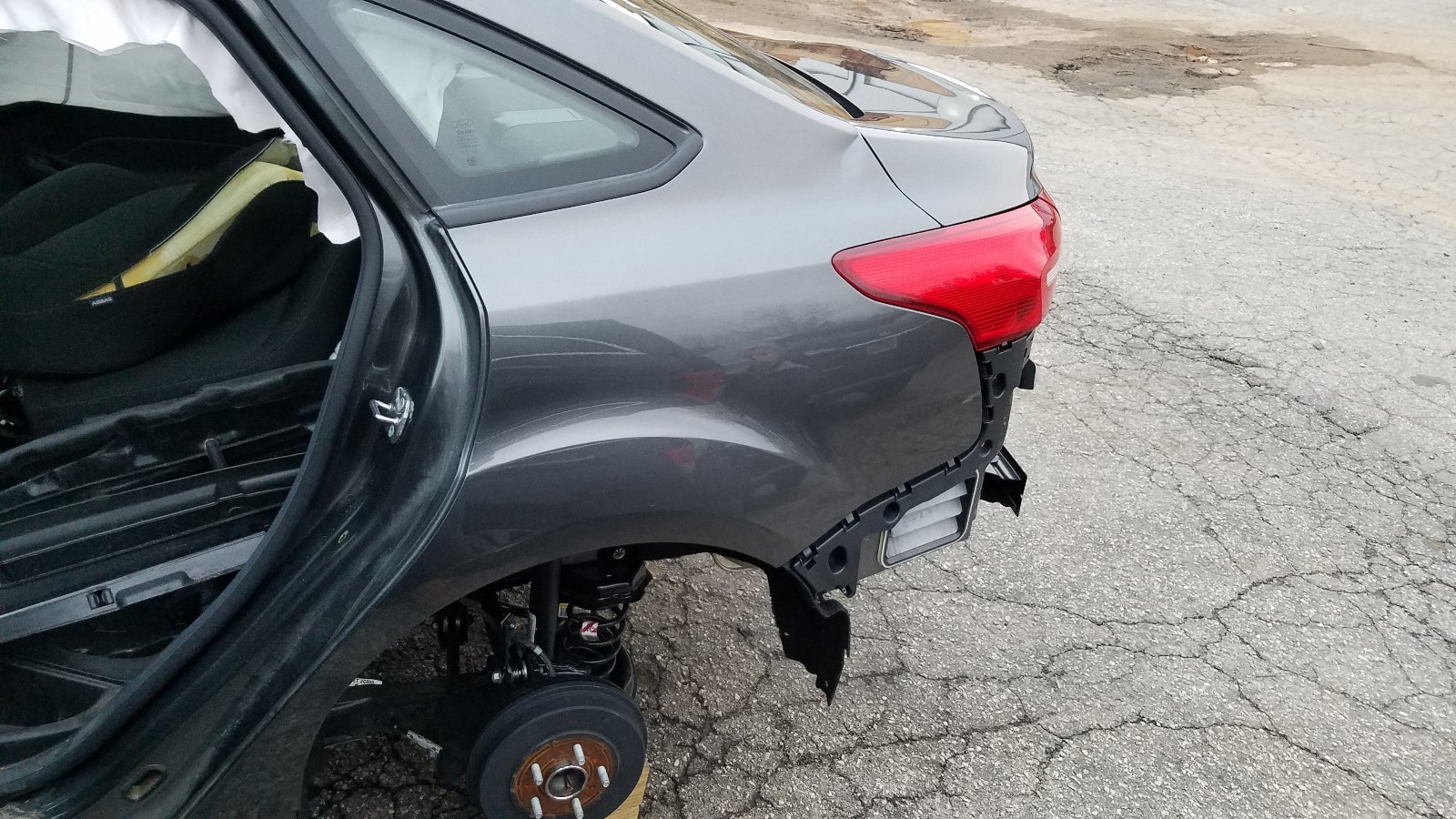 2015 2016 2017 FORD FOCUS SE REAR LEFT SIDE QUARTER PANEL OEM | eBay