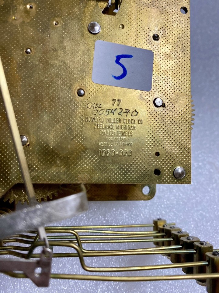 Hermle Clock Movement 1050-020 Triple Chime | eBay