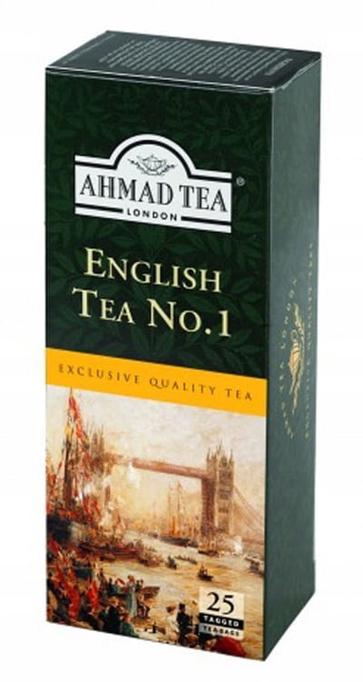 Ahmad Tea ENGLISH TEA No 1 - 25 tbs Tagged Black Tea | eBay