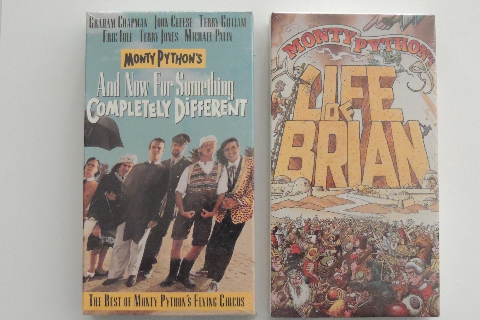 Set of Two New Sealed Monty Python VHS Tapes: And Now For + Life of ...