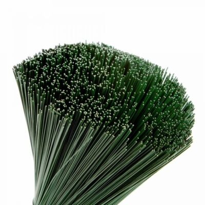 75 x Oasis® Green Stub Wire 14" 18 SWG Florist 250g Flower Arrangement ...