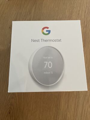 Google Nest Smart Thermostat, Snow - G4CVZ X3 193575007649| eBay