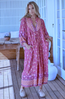 New Women's Boheme Midi Dress Merlot Jaase Boho Fashion Kenzie Tenzie ...