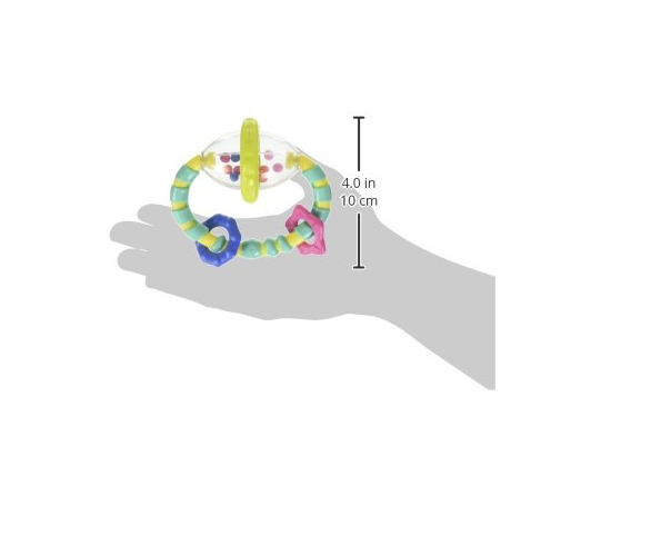 Bright Starts Grab & Spin Rattle Toy | eBay