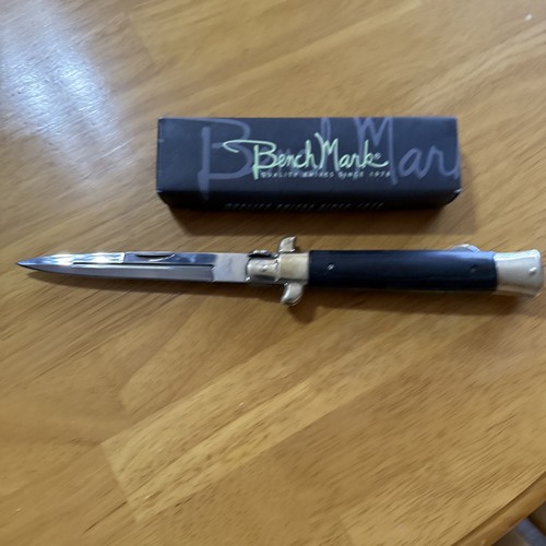 Benchmark Folding Pocket Knife New Large Stiletto BMK035 | eBay
