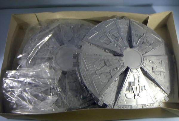 Monogram Model Kit, Battlestar Galactica Cylon Base Star, circa 1978 | eBay