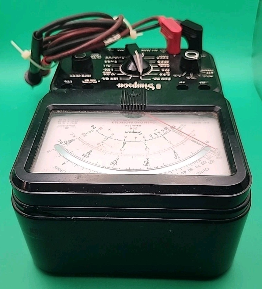 Simpson 260 Series 7 Volt-Ohm Milliammeter | eBay