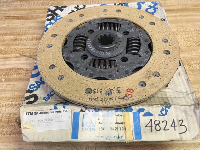 Volvo 264 B27E Engine 1974-08/1978 Sachs Brand Clutch Disc 1861.542.131 ...