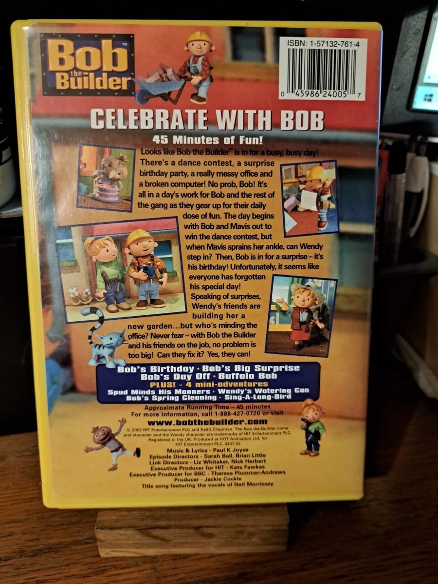 Bob The Builder Celebrate With Bob Dvd