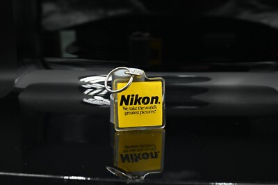 Vintage NEW UNUSED Nikon Promotional Keychain Circa 1980-90s | eBay