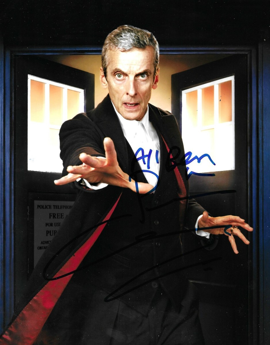 Peter Capaldi Signature BBC Starts Filming New Doctor Who Series With