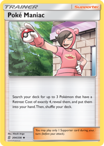 1x Poke Maniac 204/236 Unified Minds Pokemon TCG Card NM | eBay