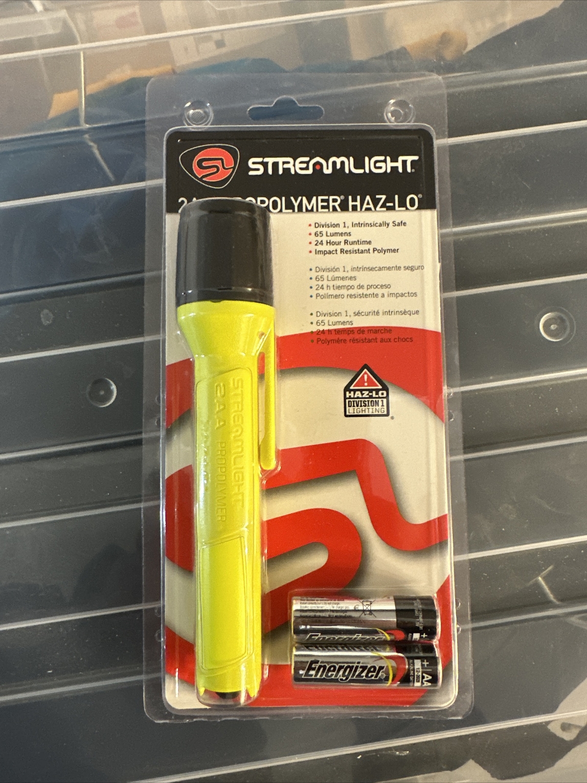 Streamlight 67101 2AA Propolymer Haz-Lo Div 1 Class 1 New 65 Lumens ...