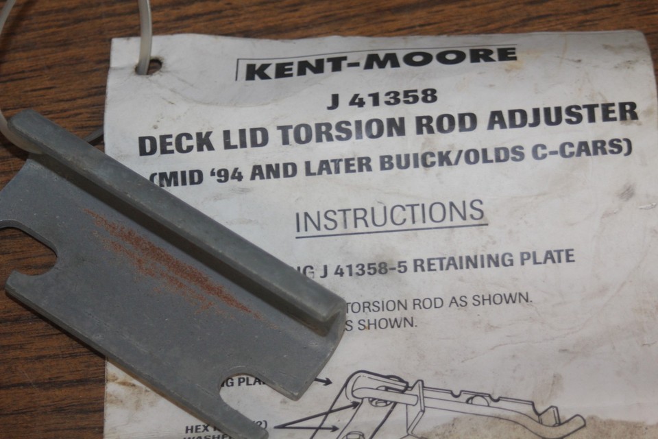 Kent-Moore Deck Lid Torsion Rod Adjuster J-41358