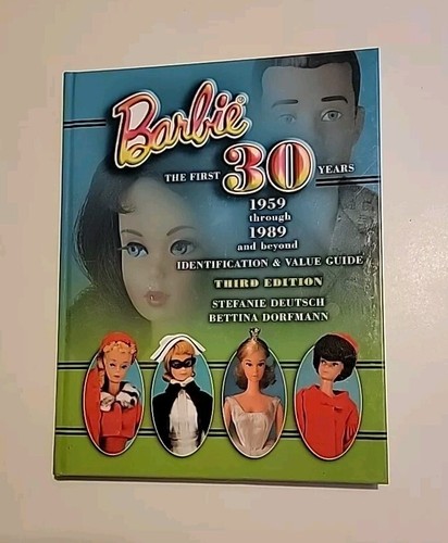 Barbie The First 30 Years ID & Value Guide 3rd Edition Book Color ...