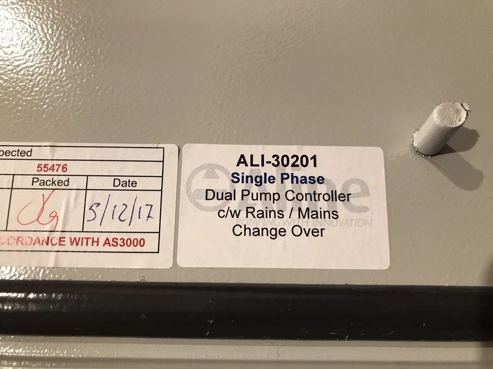 Matelec / Aline - Single Phase Dual Pump Controller - A Line ALI-30201 ...