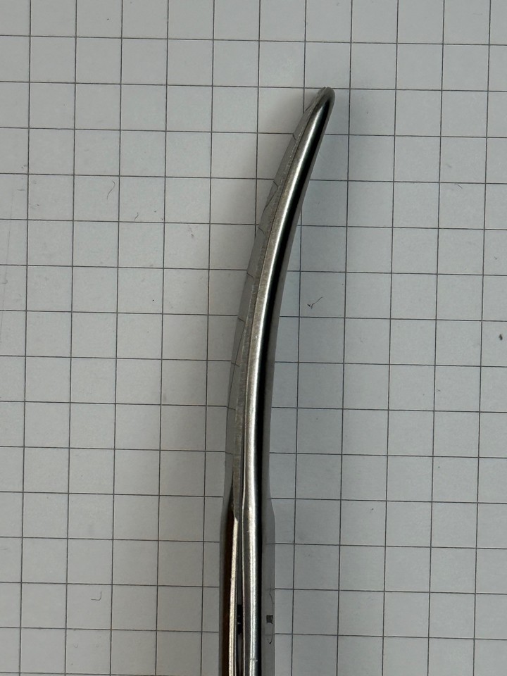 AESCULAP BC464R DEAVER Chirurgische Schere gebogen standard stumpf ...