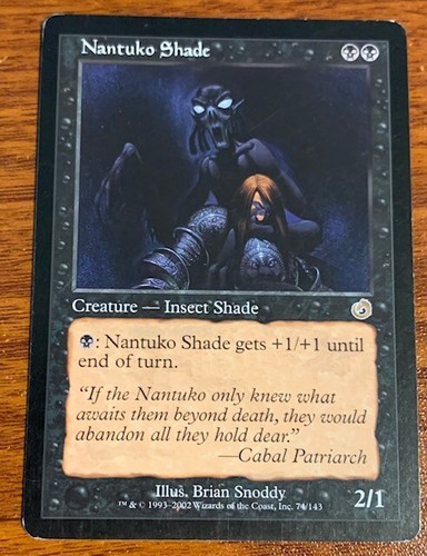 2002 Mtg Magic the Gathering Torment Nantuko Shade #74/143 | eBay